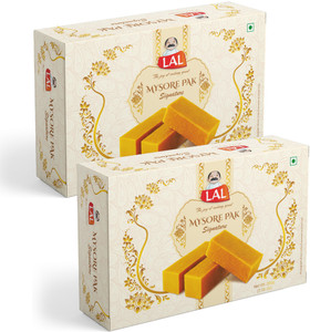 Lal Mysore Pak, Mysoore Pak, Mysoru Pak Box Price in India - Buy Lal ...