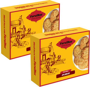 FaralBox Anarsa (Desi Ghee) - Pack of 2 Box Price in India - Buy ...