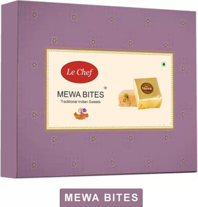 Le cHef Premium Mewa Bites 200 gm | Indian Sweets| Best For Festive ...
