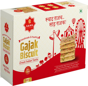 Sahu Gajak Bhandar Rajasthani Homemade Traditional Khasta Gazak 500 Gm ...