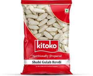 Kitoko Shahi Gulaab Revadi | Crunchy Rewari | Til Candy | Sesame Sweet ...