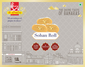 Sri Annapurna Sohan Roll Sweets Box | Healthy & Tasty | Gift Pack ...
