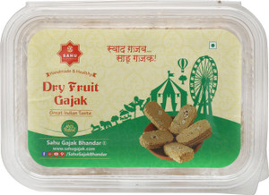 Sahu Gajak Bhandar Dryfruits Sugar Gazak 400 Gm | Sesame Chikki | Gazak ...