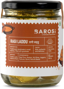 Barosi Ragi Laddu 250 gm Glass Jar Mason Jar Price in India - Buy ...