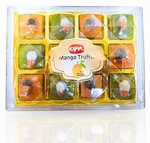 Om Sweets & Snacks Mango Barfi | Mangos Chocolate Barfi | Sweet & Tangy ...