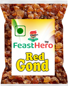 Feast Hero Gond/Gund/Gound (Edible Gum) Natural Flavour |Red Gond Pouch ...