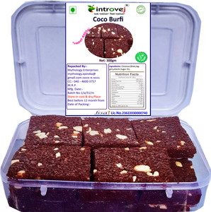 INTROVEJ Coco Burfi Sweet 300gm in box Box Price in India - Buy ...