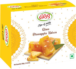 GRB Ghee Pineapple Halwa Box Price in India - Buy GRB Ghee Pineapple ...