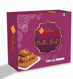 Shree Misthan Dodha Barfi 200 gm | Indian Sweet Pack for Diwali ...