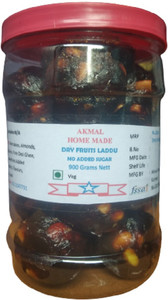 Akmal Home Made Dry Fruits Laddu Plastic Bottle Price in India - Buy ...