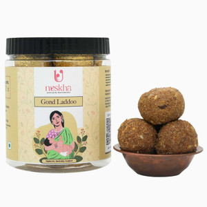 NUSKHA KITCHEN Gond Ke Laddu For Post-Pregnancy Mason Jar Price in ...