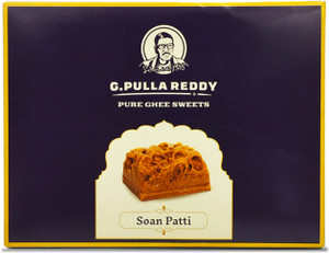 G Pulla Reddy SOAN PATTI 400GM Tray Price in India - Buy G Pulla Reddy ...