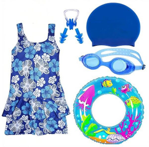 Lebami Swimming Kit For Girls | Swimming Kit For Kids Printed Girls ...