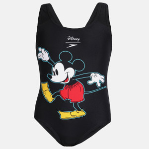 SPEEDO Disney Mickey Mouse Endurance 10 One Piece Printed Girls ...