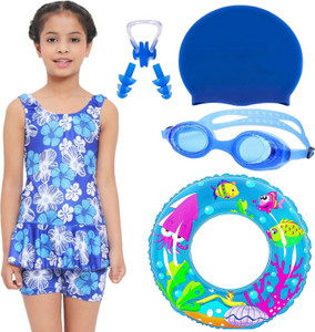 Lebami Swimming Kit For Girls | Swimming Kit For Kids Printed Girls ...