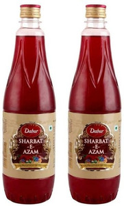 Dabur Sharbat-E-Azam, Rose Syrup Rose Price in India - Buy Dabur ...