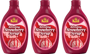 Mr.Kool Refreshing Strawberry Syrup 450gm x 3 Pack Strawberry Price in ...
