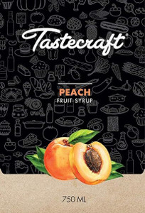 TasteCraft peach syrup 750 ml peach Price in India - Buy TasteCraft ...