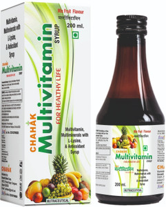 CHAHAK Multivitamin Syrup Mix Fruits Price in India - Buy CHAHAK ...