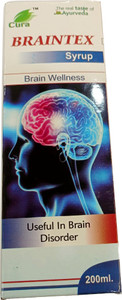 Cura Braintex Syrup I 200ml x 3 I Increase Memory I Brain Wellness ALOE ...