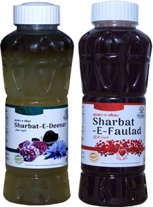 NATRAJ The Right Choice Sharbat-E-Faulad & Sharbat- E- Deenar 1500 Ml ...
