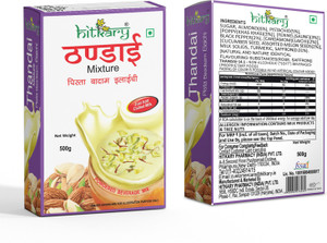 HITKARY PHARMACY Hitkary Thandai Mixture Powder For Milk | Pista, Badam ...