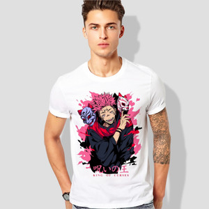 Wayup Anime Tshirt Printed Men Round Neck White T-Shirt - Buy Wayup ...