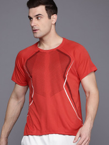 HRX by Hrithik Roshan Printed Men Round Neck Red T-Shirt - Buy HRX by ...