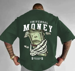 LGR FASHION Printed Men Round Neck Green T-Shirt - Buy LGR FASHION ...