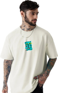 AWARA BACHA Graphic Print Men Round Neck White T-Shirt - Buy AWARA ...