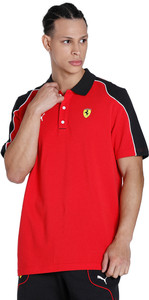 PUMA Colorblock Men Polo Neck Red T-Shirt - Buy PUMA Colorblock Men ...