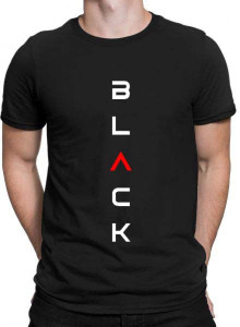 HIT SQUARE Typography Men Round Neck Black T-Shirt - Buy HIT SQUARE ...