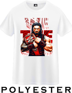 Ashu Fashion Graphic Print Men Round Neck White T-Shirt - Buy Ashu ...