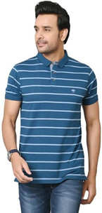 Hddhh fashions Striped Men Polo Neck Blue T-Shirt - Buy Hddhh fashions ...