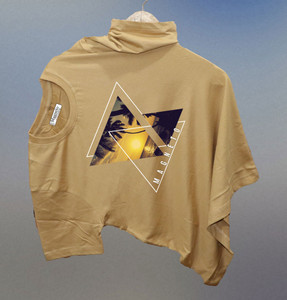 Magneto Printed Men Round Neck Beige T-Shirt - Buy Magneto Printed Men ...