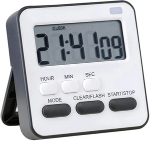 AERYS Digital Timer & Stopwatch Alarm Table Clock for Students, Home ...