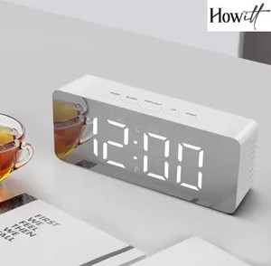 Howitt Digital White Clock Price in India - Buy Howitt Digital White ...