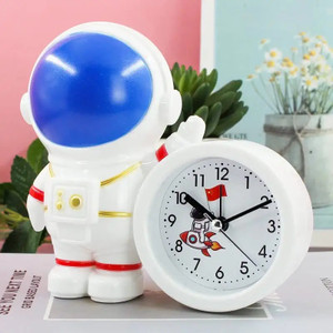 PW PENCILWALA Analog Blue Space Theme Astronauts Spaceman Alarm Table ...