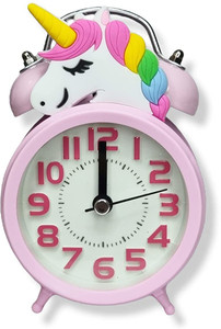 ERIEN Analog Unicorn Alarm Clock for Girls Kids with Back-light Super ...