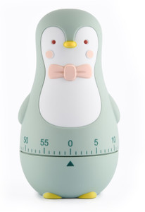 ComicSense Analog Green Cute Penguin Mechanical Timer Alarm Clock - No ...