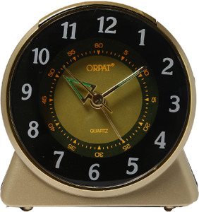 ORPAT Analog Gold Clock Price in India - Buy ORPAT Analog Gold Clock ...