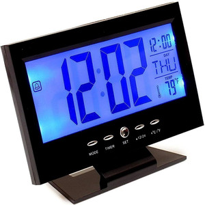 VOLTegIC Digital Black Clock Price in India - Buy VOLTegIC Digital ...