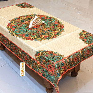 Clothloom Floral 4 Seater Table Cover - Buy Clothloom Floral 4 Seater ...