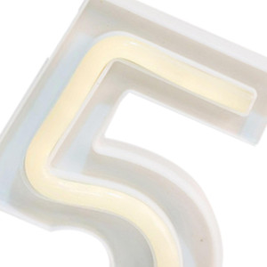 BNF Neon Number Lights Neon Sign Free Standing For Bar Supplies ...