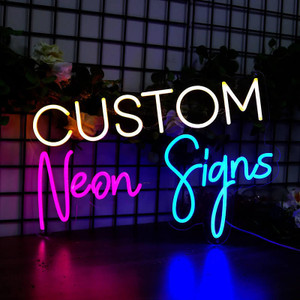 The seven colours Personalized Neon LED GIft |Customize Light Gift ...