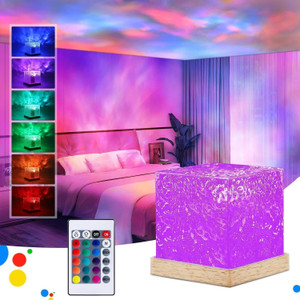 VRTREND Warm Ocean Wave Water Night Light_VR_17 Table Lamp Price in ...