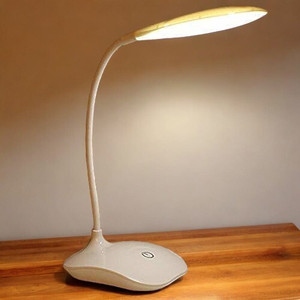 Garu Plastic Desk Lamps for Study Table, Rechargeable USB Warm Light ...