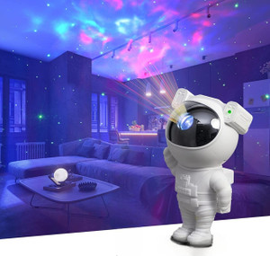 LAVNIK Robot Lamp/Star Projector Galaxy Lamp/Star Projector Night ...