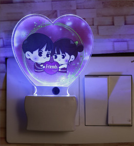 gifteee Seven Color Changing Friendship LED Lamp Theme 10 Night Lamp ...