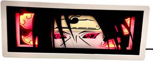 RV Mart Anime Itachi LED Neon Light Box Lamp 3D Paper Cuttings Frame ...